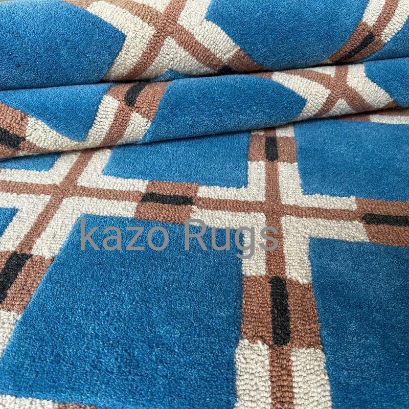 5x5 Wool Rug Nordic - Etsy