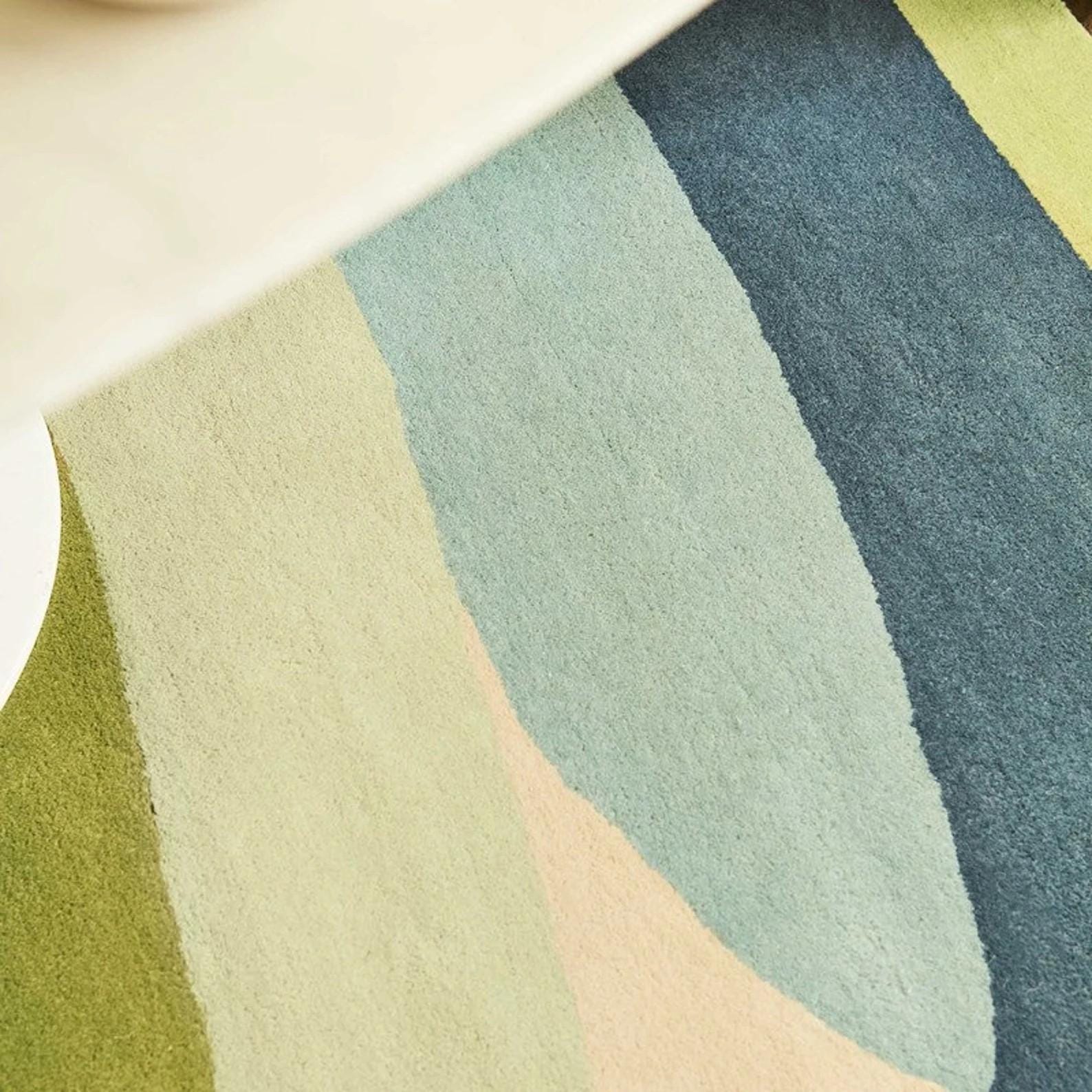 Hand-tufted Wool Rug: Modern Multi-color Design, New Zealand Wool - Etsy