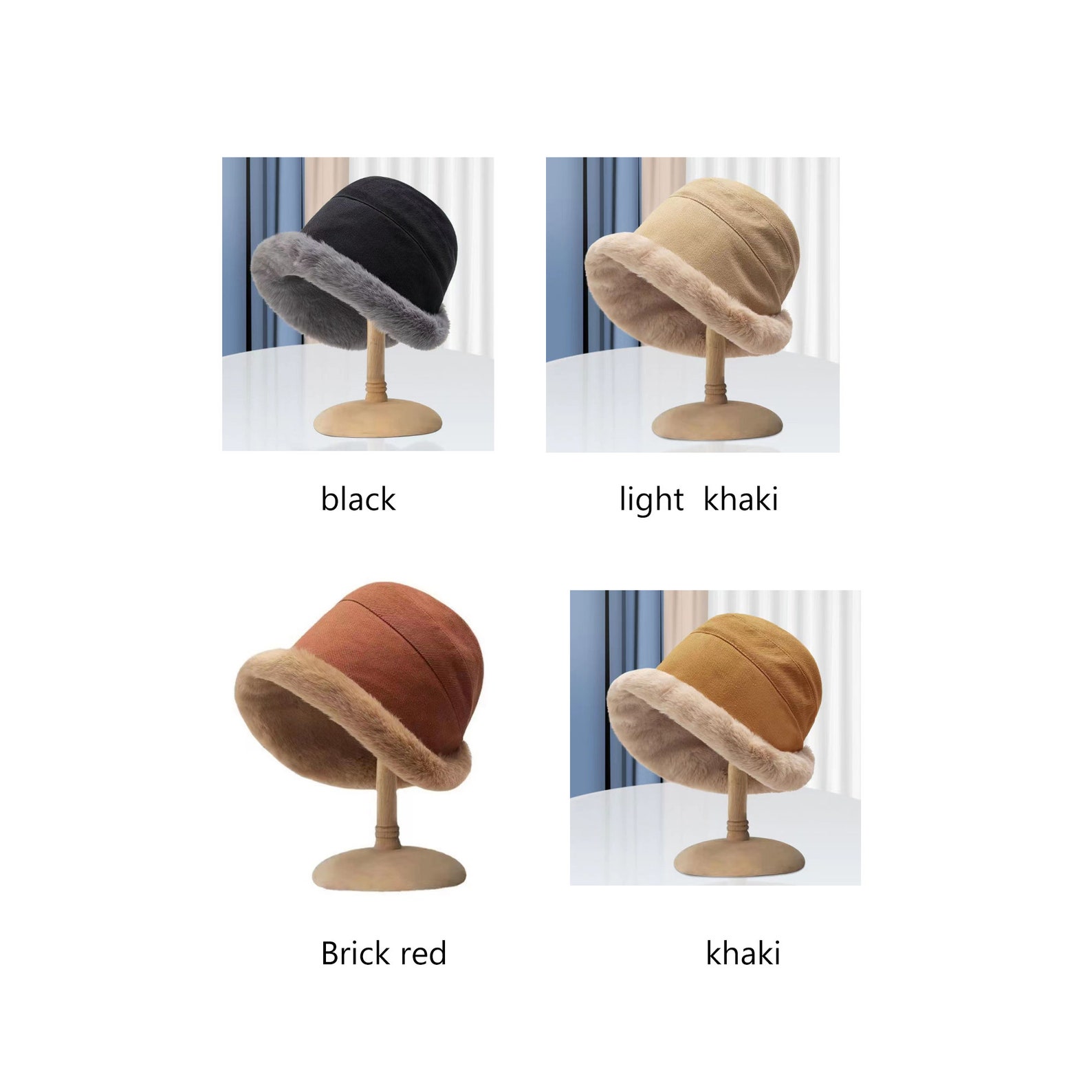 Winter Foldable Hat,warm Sun Hat,hiking Hat, Women Cotton Ear Caps ...