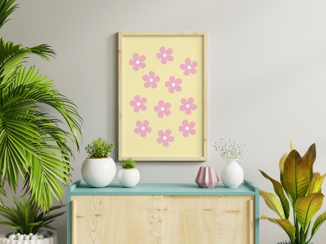Cherry Blossom Flowers Print Cherry Blossom Printable Soft - Etsy