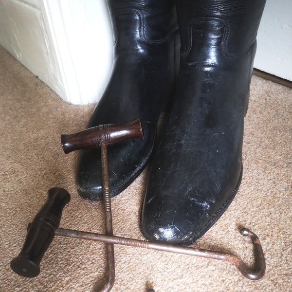 Antique Boot Jack - Etsy