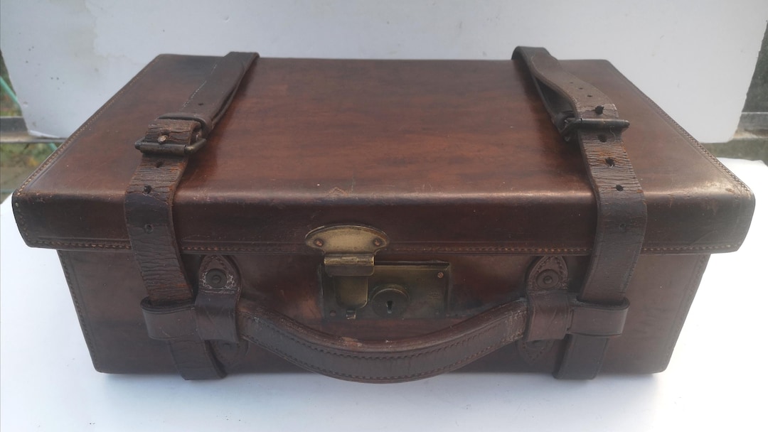 Antique Leather Cartridge Case: 19th Century Army & Navy Stores ...