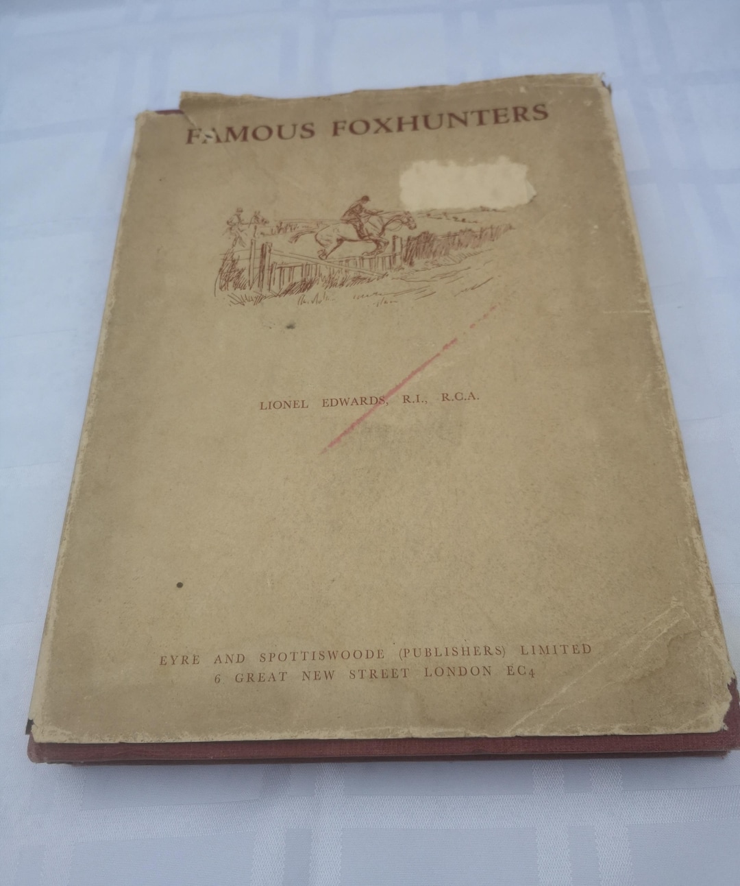Lionel Edwards " Famous Foxhunters " Illustrated Review of Renowned ...