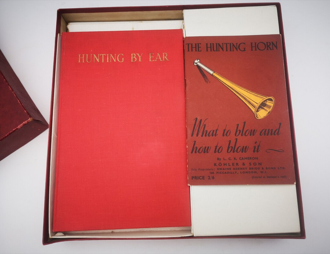 Boxed Set 'hunting by Ear' With Book & Two 78 Records Michael Berry - Etsy