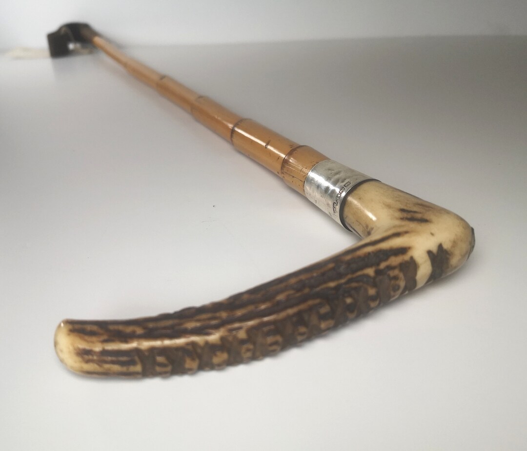 Early 20th Century W. Shannon Bamboo Cane Hunting Whip 14 - Etsy