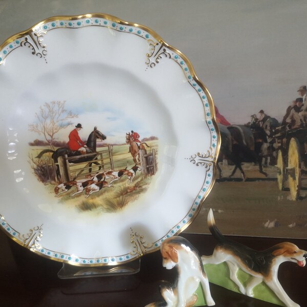 Hunting Scene Plate - Etsy