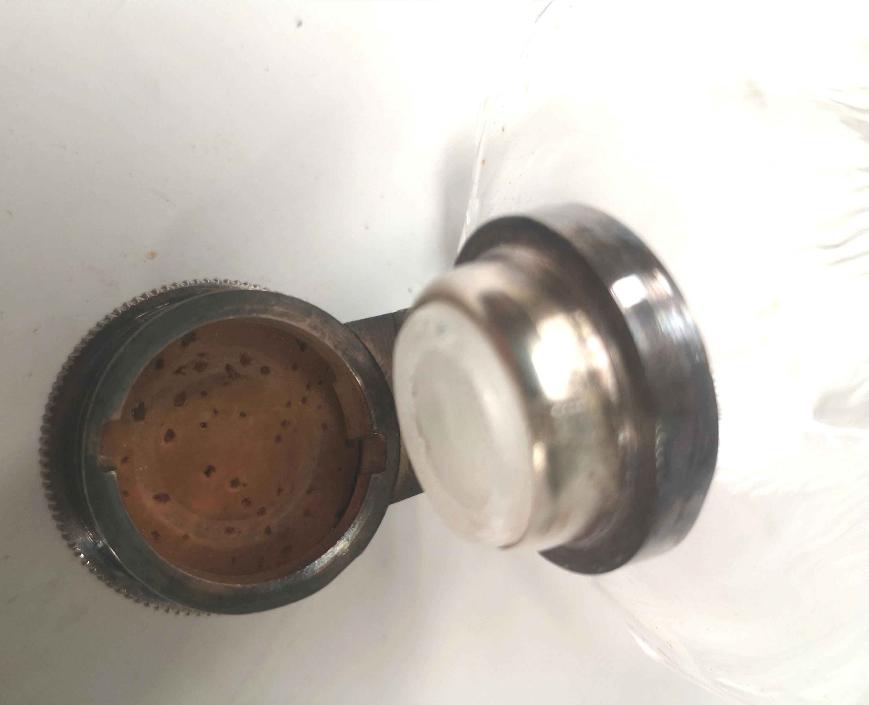 Antique Four Sheffield Plate Beakers and Glass Flask in Leather Case - Etsy