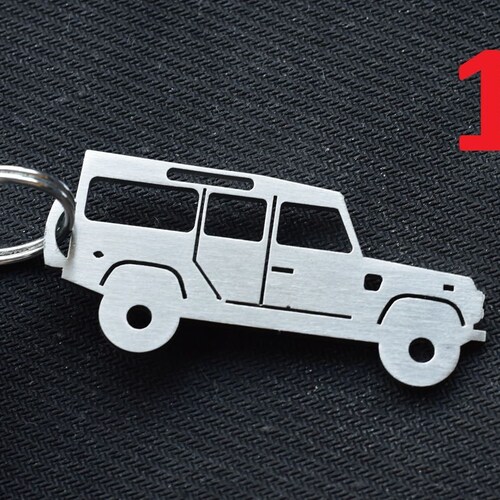 Land Rover Defender Grill Customisable Keychain Keyring - Etsy
