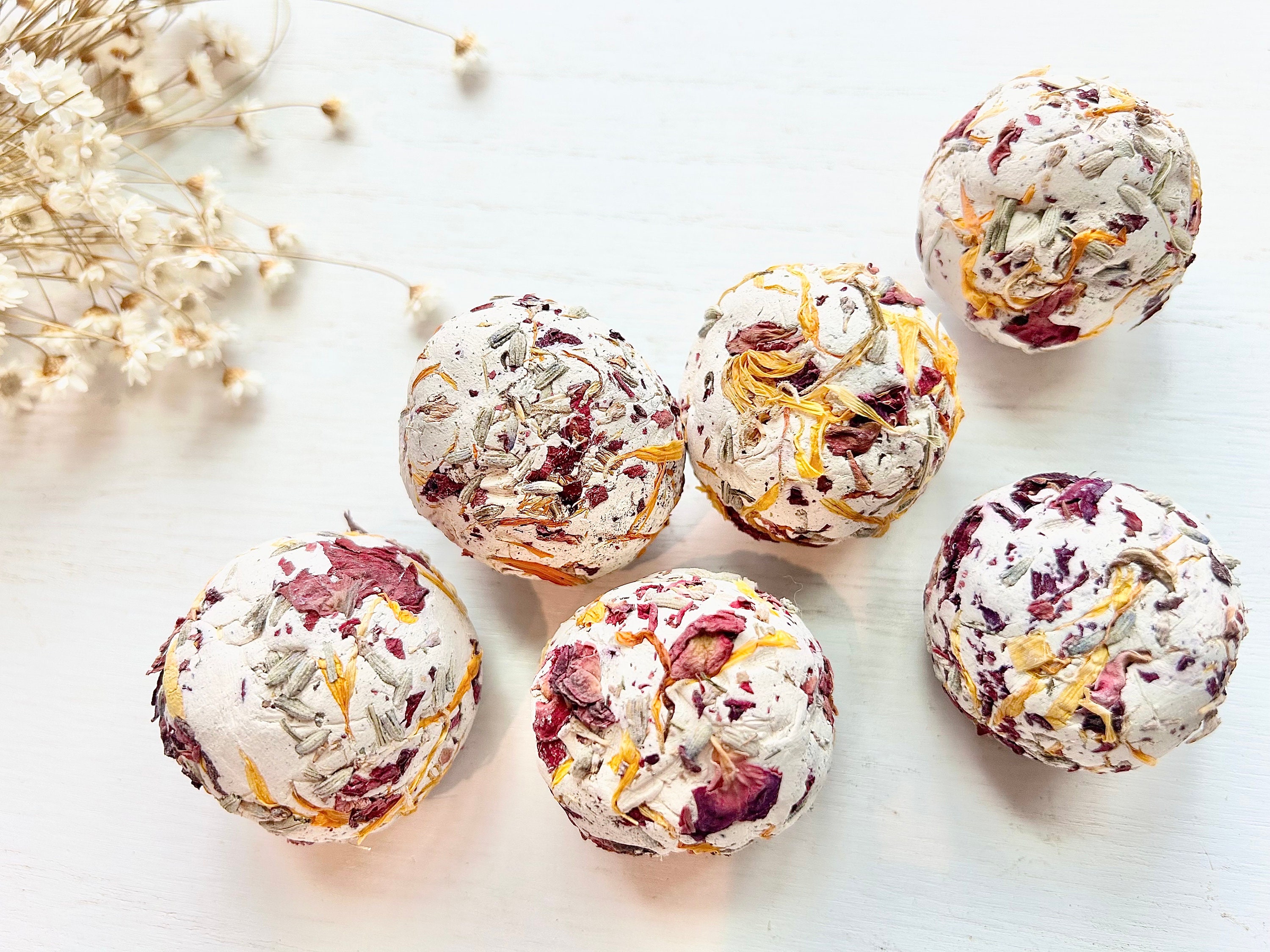 Handmade Wildflower Seed Bombs: Earth-friendly Favors With Tags - Etsy