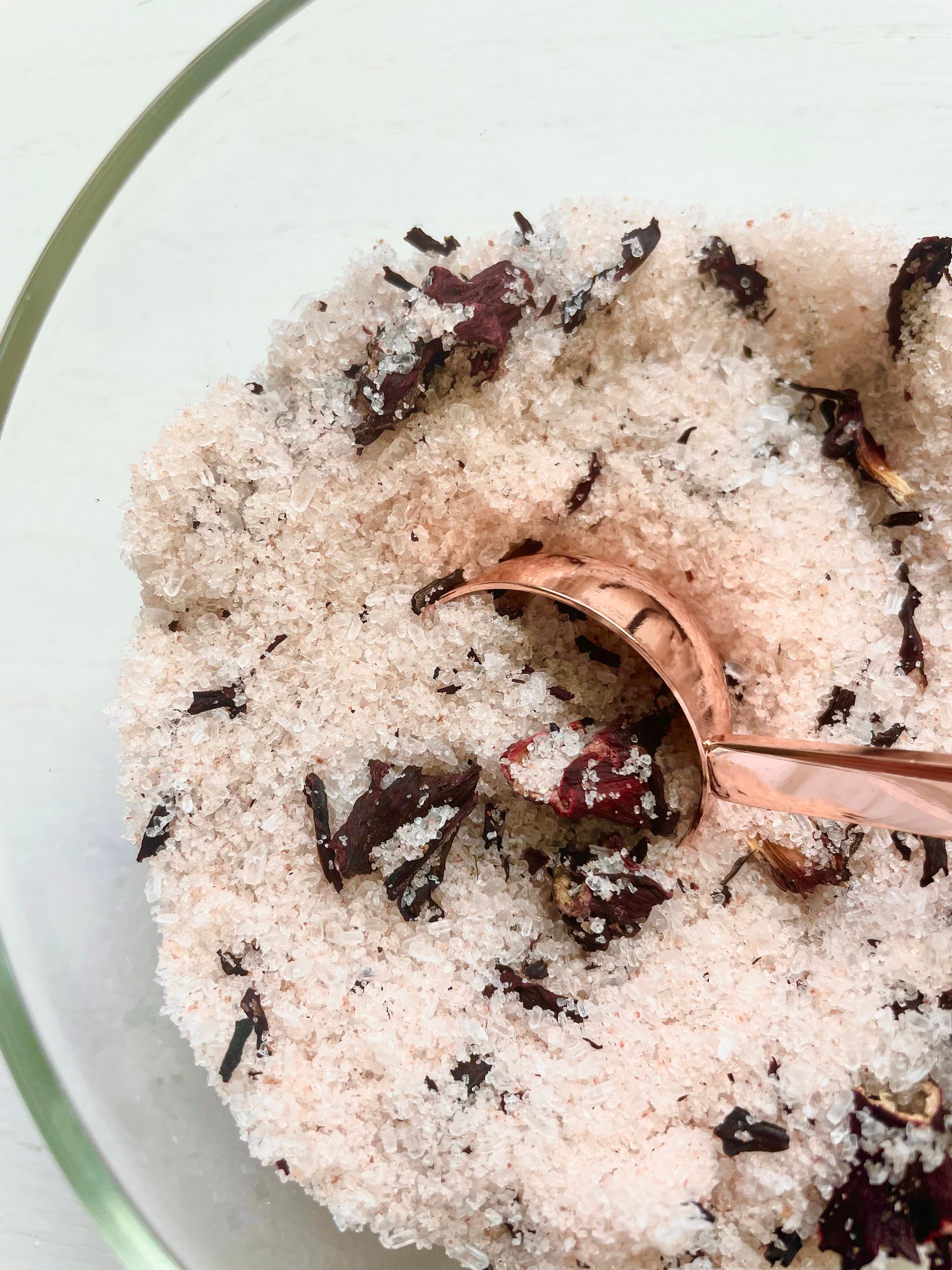 Soothing Floral Bath Salt Packet // Individual 5x7inch Bags - Etsy