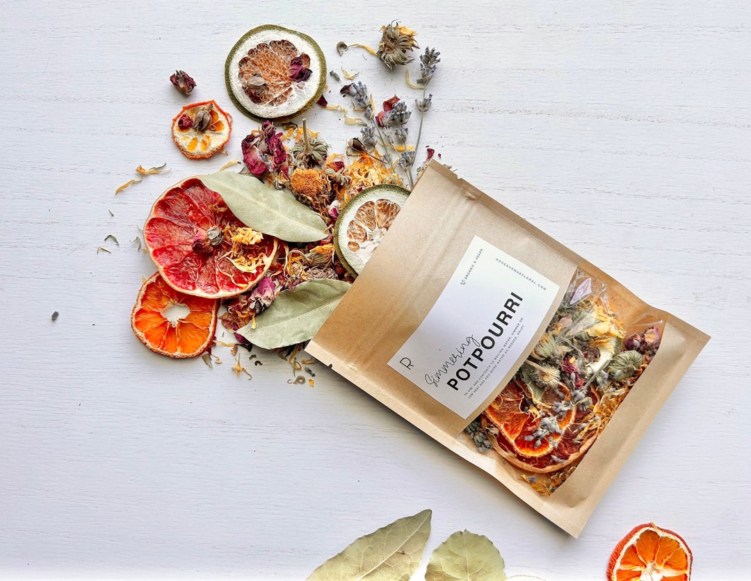 Set of 3 ‘citrus in Bloom’ Potpourri // Individual Bags 5x7in - Etsy