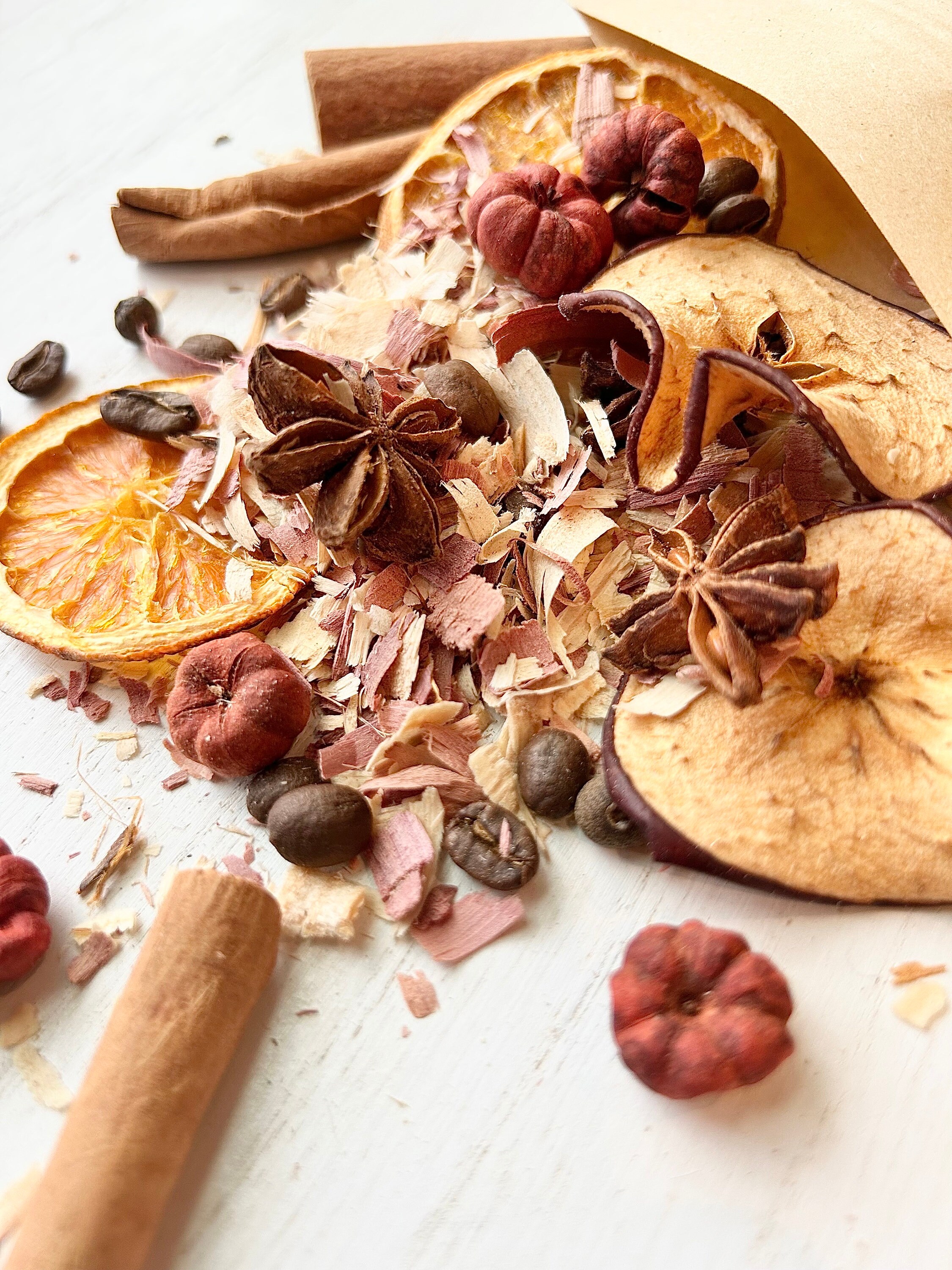 Set of 3 ‘autumn Harvest’ Individual Stovetop Potpourri 5x7in Organic ...
