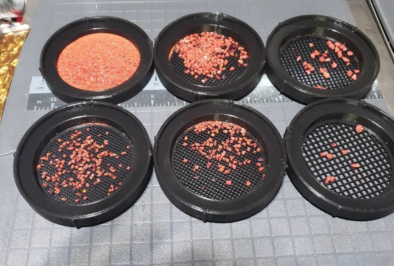 BRS 3D Printed in PLA Stone Sifters Tower / Stone Sifter Set - Etsy