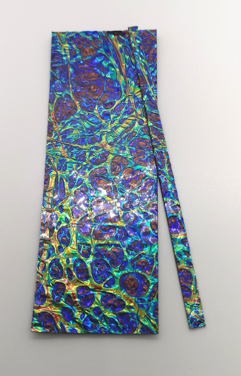 Dichrolam Exotic Material Ring Inlay | Etsy