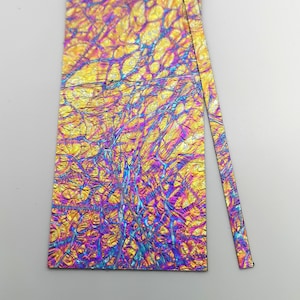 Dichrolam, Exotic Material, Ring Inlay, Strips - Etsy