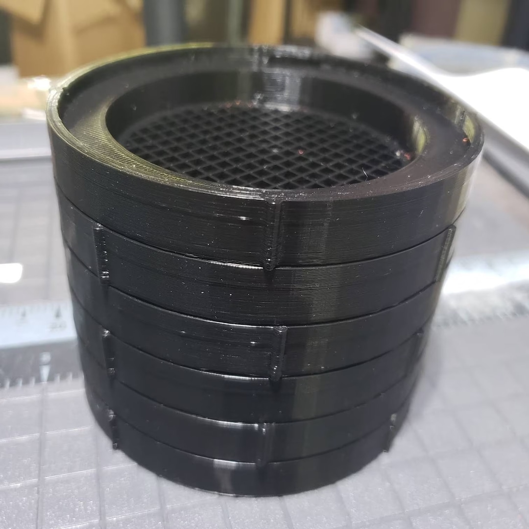 BRS 3D Printed in PLA Stone Sifters Tower / Stone Sifter Set - Stacking ...