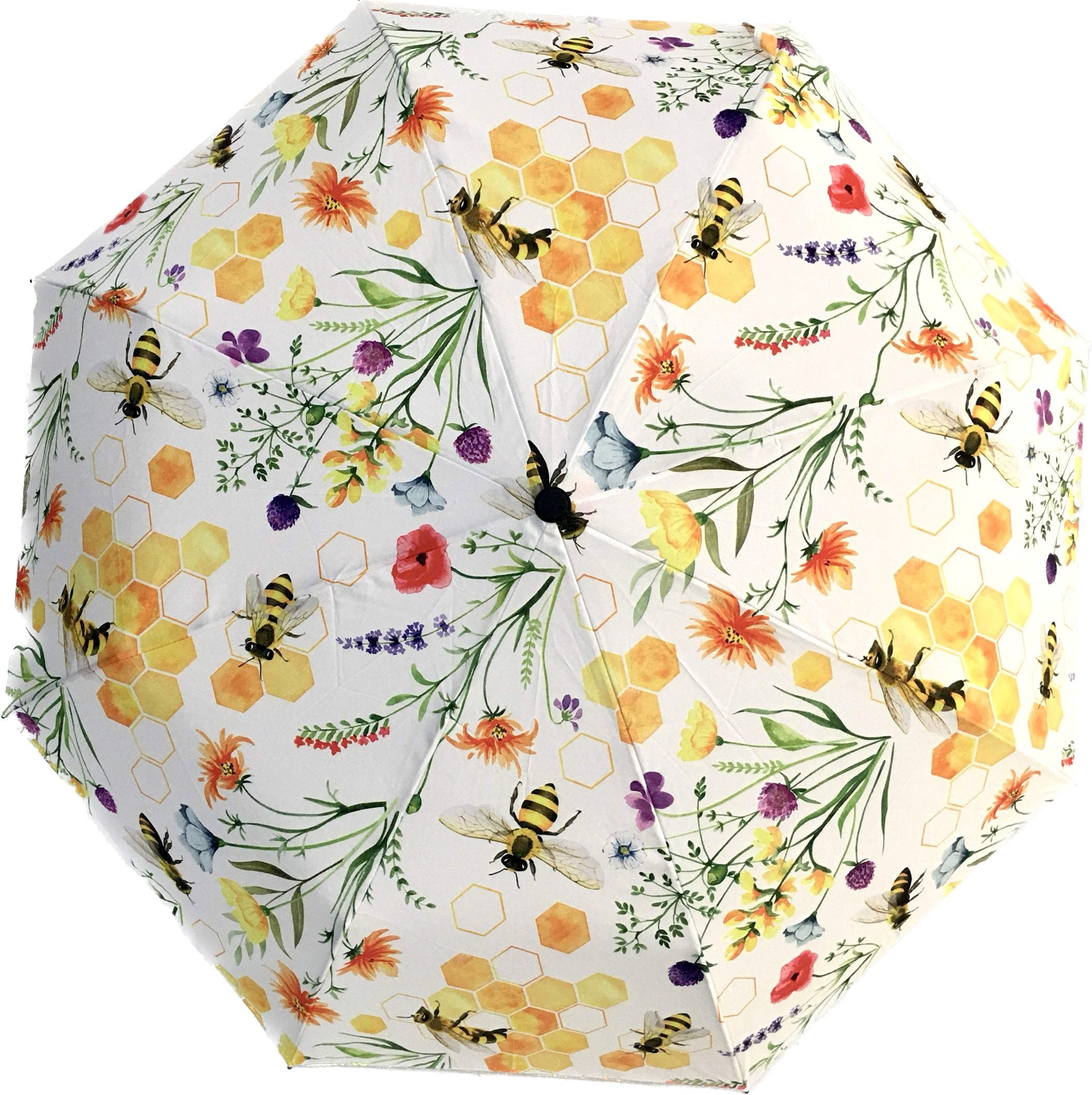 Honeycomb Bees Umbrella Foldable Easy Open/close Ideal Gift for ...