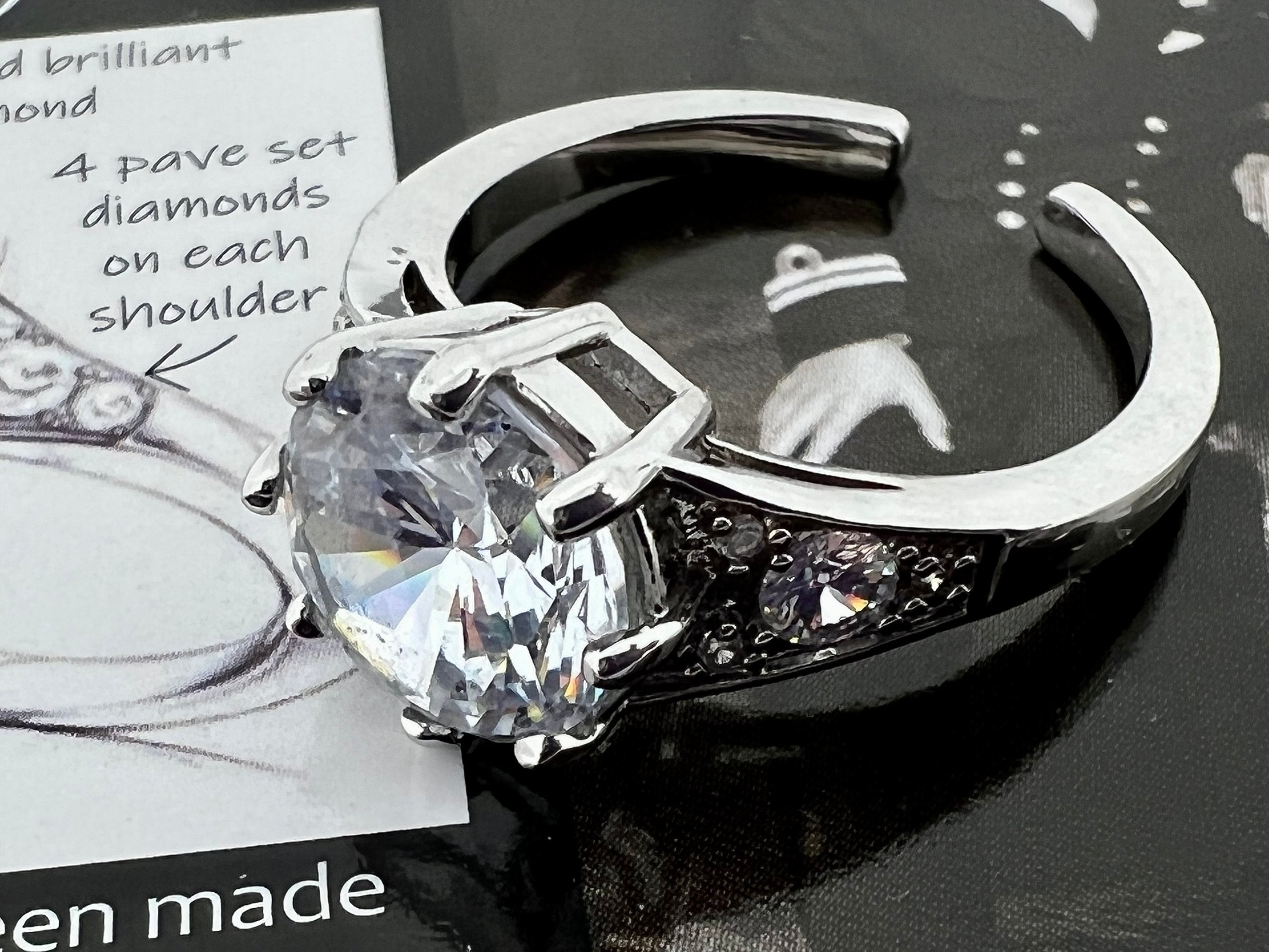 Queen Elizabeth II Engagement Ring Replica Historic Royal Ring - Etsy UK