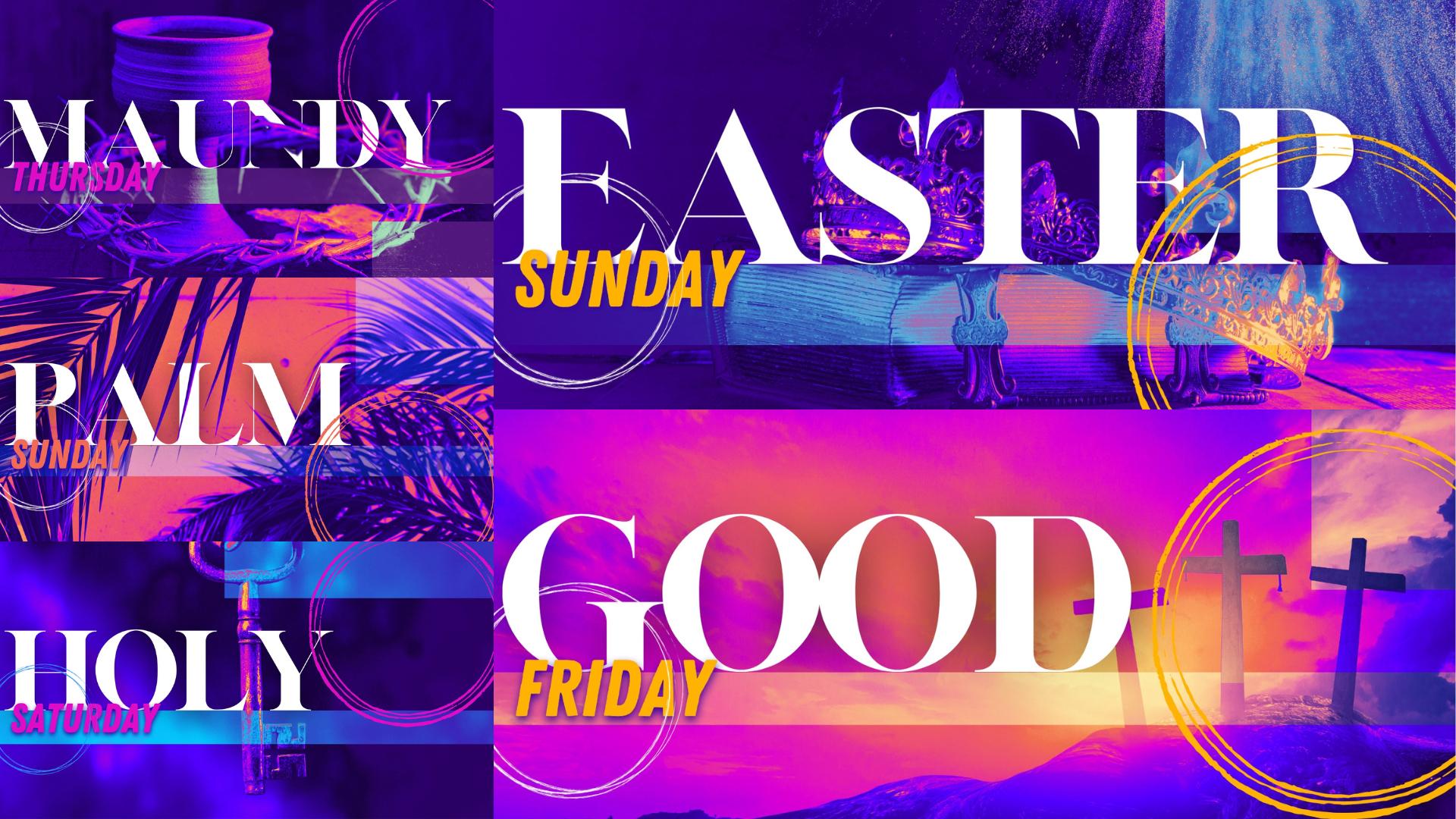 Holy Week Ultimate Church Pack Social Media Squares Screens Stories - Etsy