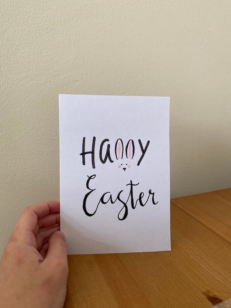 Handmade Easter Card - Etsy