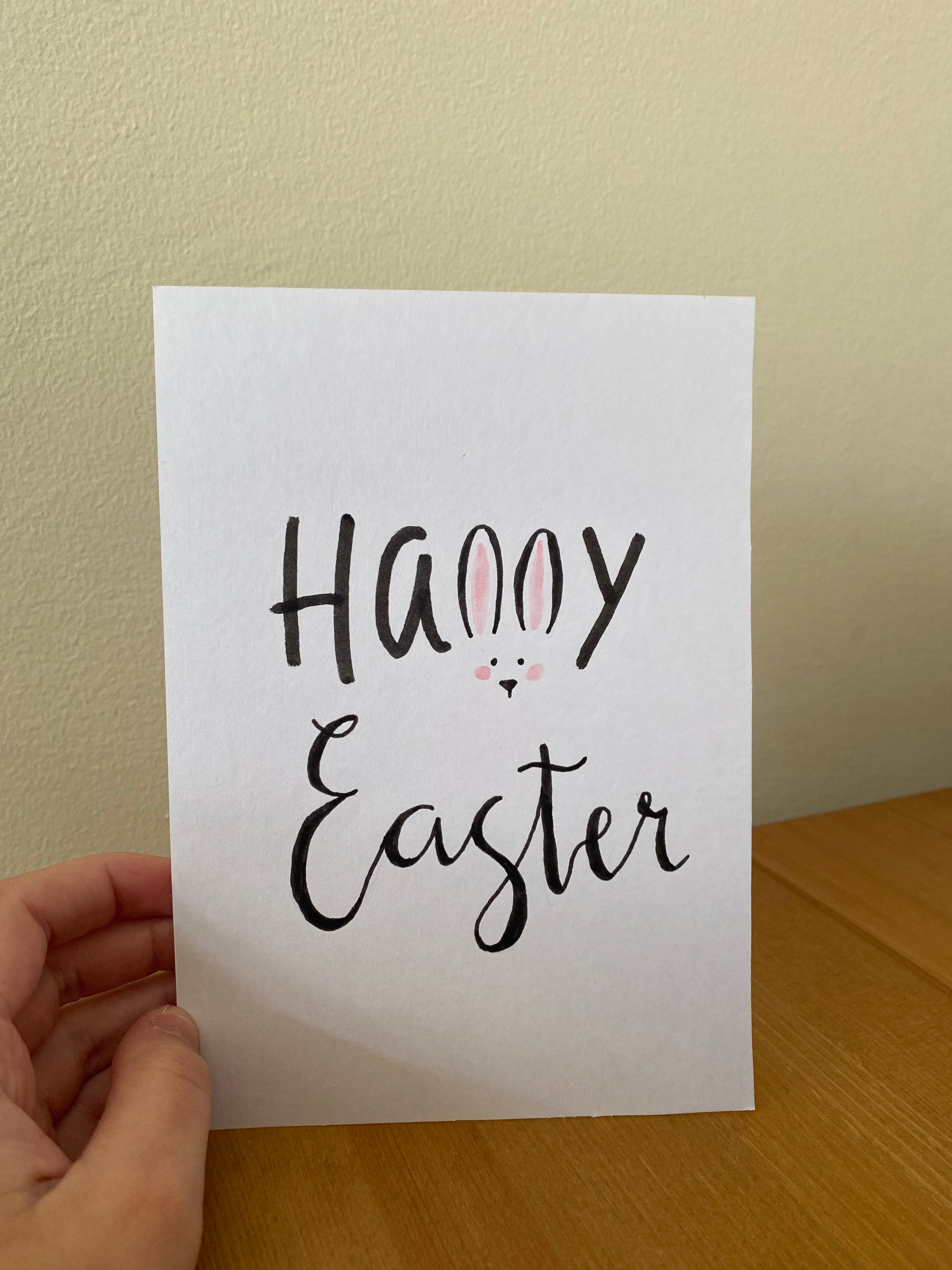 Handmade Easter Card - Etsy