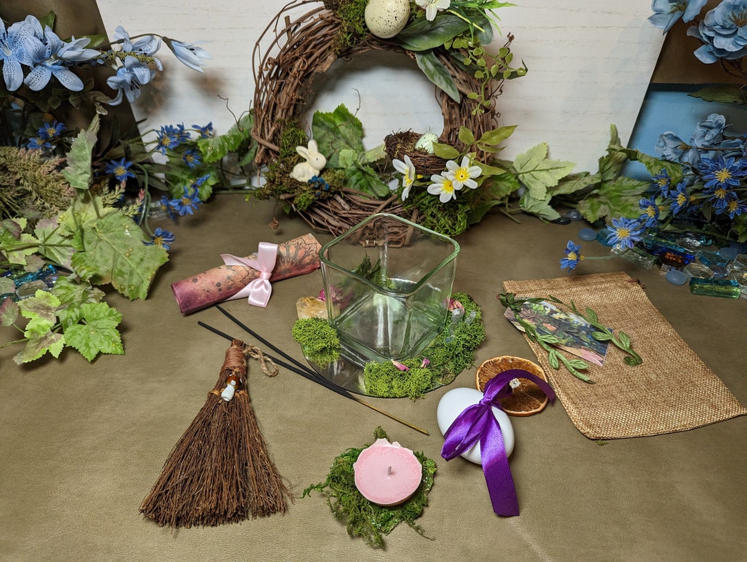 Ostara, Equinox, Spring, Easter Decorations and Altar Set - Etsy