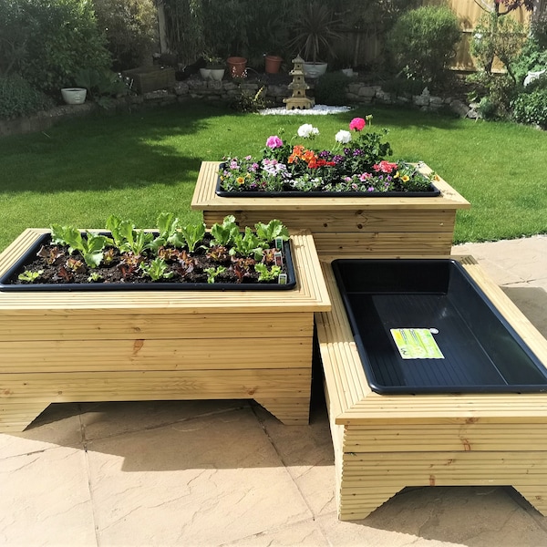 Garden Planters - Etsy UK