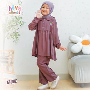 Kids One Set Hava Series / Muslim Girl Clothes /islamic Baby or Kids ...