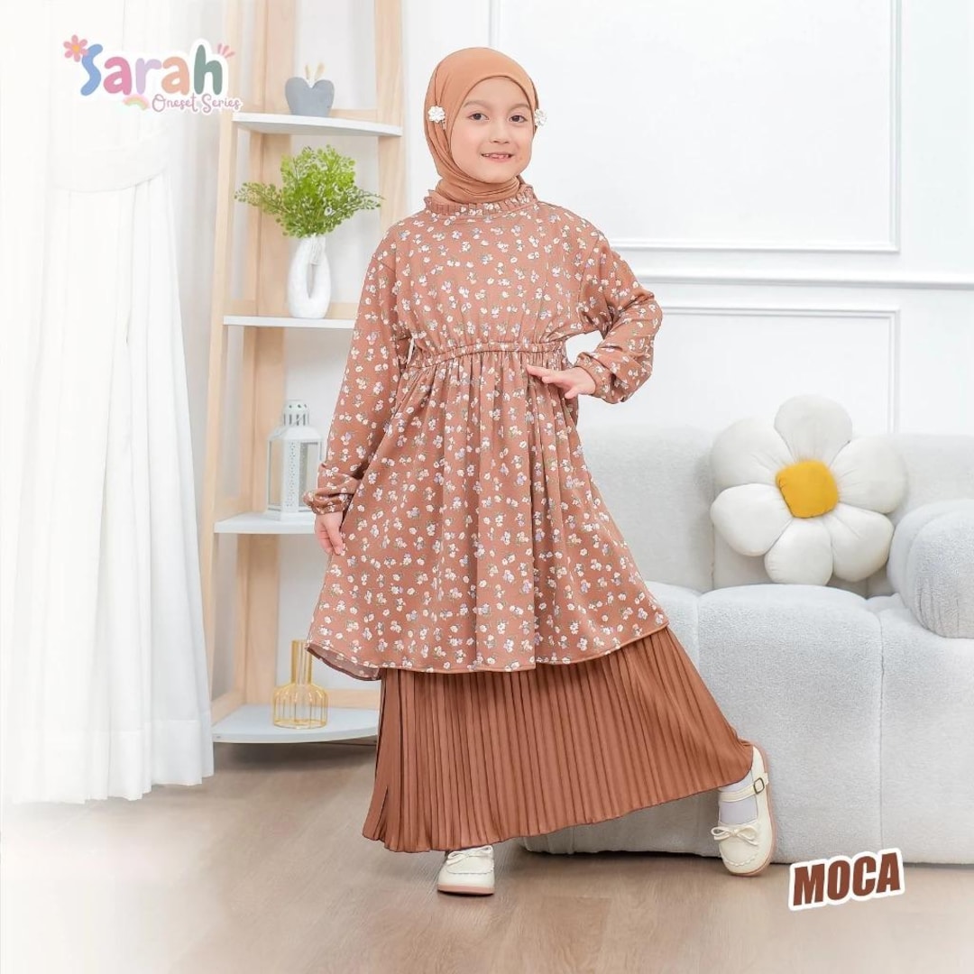 Kids One Set Skirt Sarah Series / Muslim Girl Dress /islamic Baby or ...