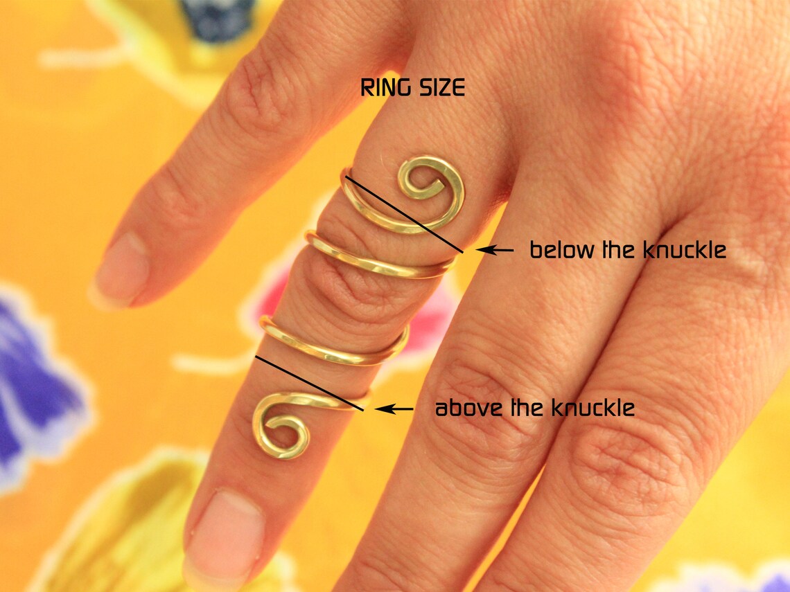 Arthritis Splint Ring Trigger Finger Splint in Silver Brass - Etsy