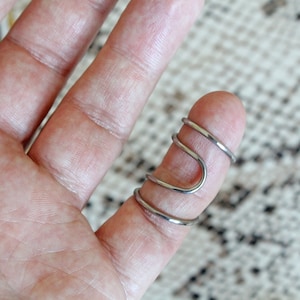 Lateral Deviation Pinky Finger Splint Ring, Arthritis Titanium, Brass ...