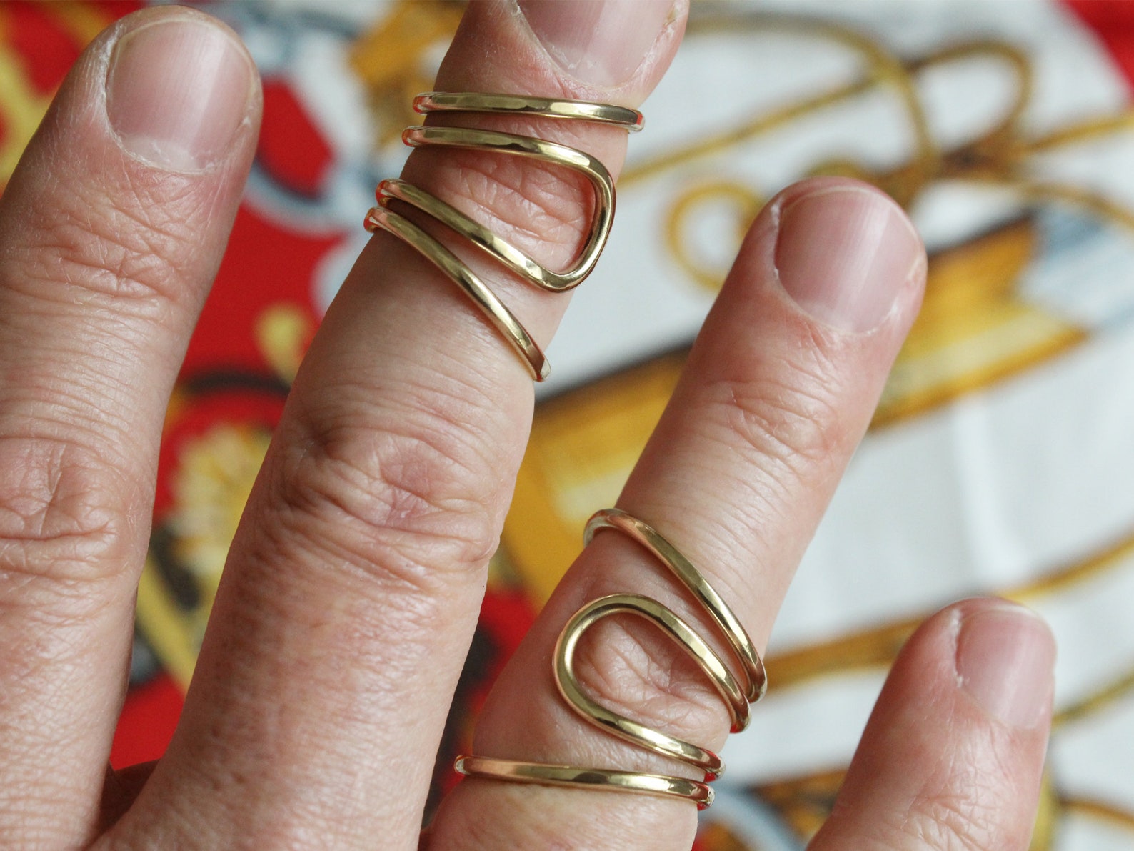 BUNDLE OF 2: Arthritis Ring, Lateral Deviation Splint, Adjustable ...