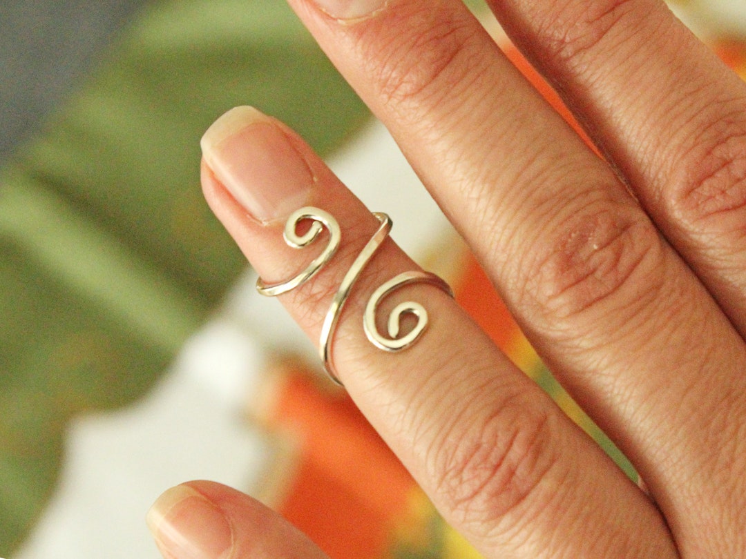 Silver Arthritis Ring Splint, Boutonniere Deformity Support, Mallet ...