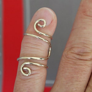 Lateral Deviation Pinky Finger Splint Ring, Arthritis Titanium, Brass ...