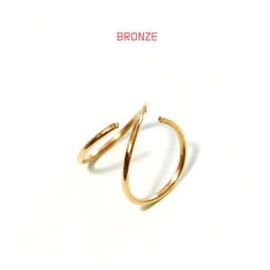 Finger Hyperextension, Arthritis Splint Ring in Brass, Bronze, Titanium ...