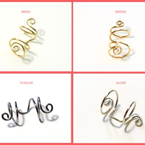 Lateral Deviation Pinky Finger Splint Ring, Arthritis Titanium, Brass ...