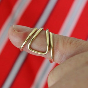 Arthritis Ring for Lateral Deviation, Bending Sideways Finger Splint ...
