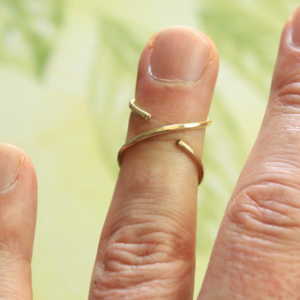 Mallet Finger Ring - Etsy