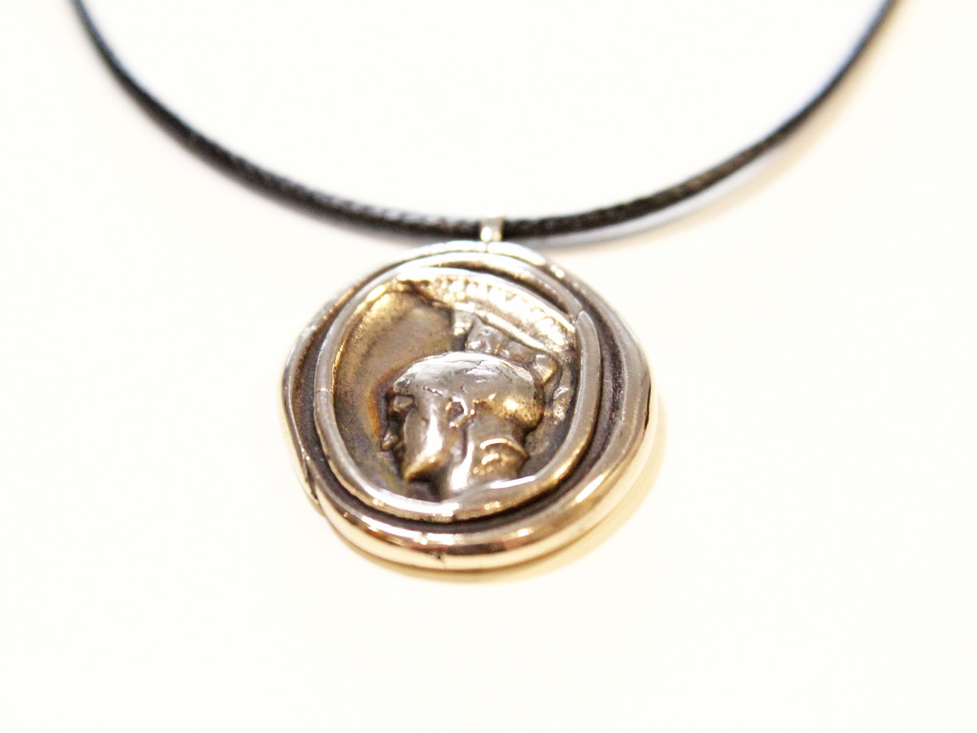 Bronze Ares Pendant, God of War Intaglio Charm, Greek Jewelry - Etsy