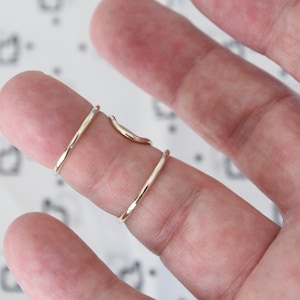 Silver Mallet Finger Splint Ring, Pinky Finger Arthritis Ring in ...