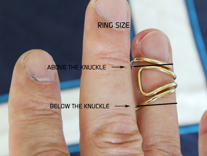 Arthritis Ring for Lateral Deviation Bending Sideways Finger - Etsy