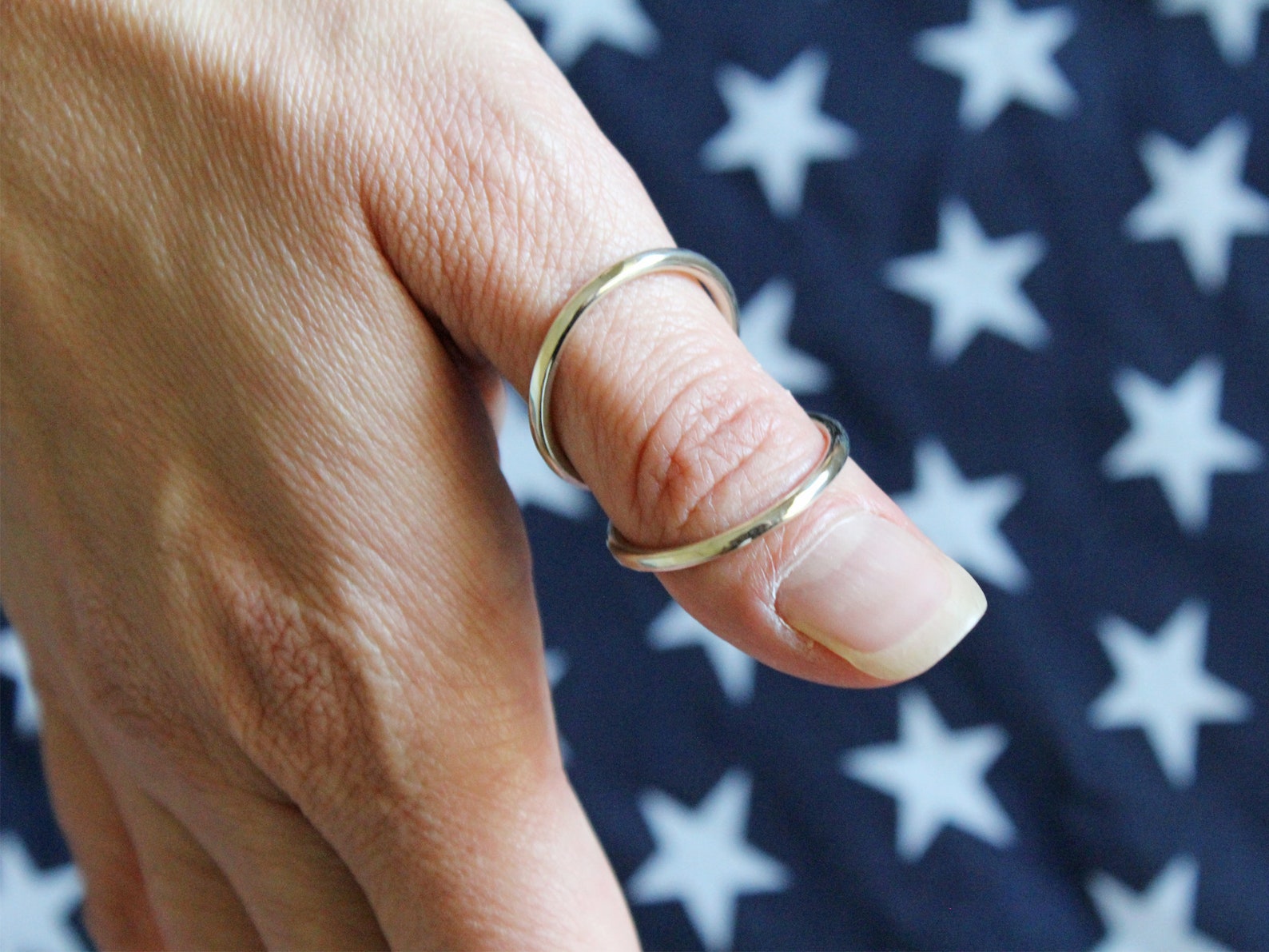 Finger Hypermobility, Arthritis Splint Ring in Brass, Bronze, Titanium ...