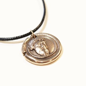 Marcus Aurelius Necklace, Stoicism Coin, Intaglio Necklace, Stoic ...