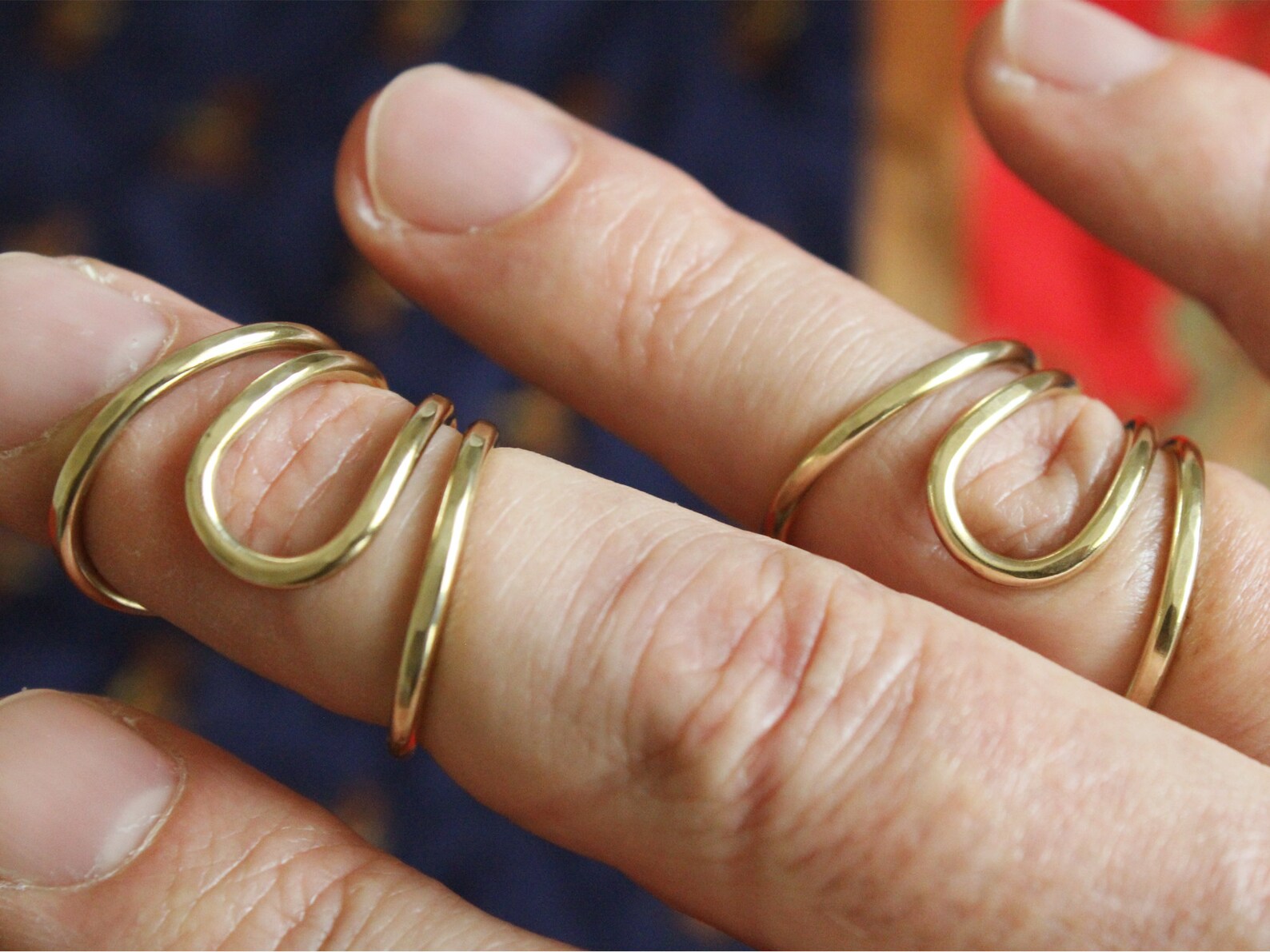 BUNDLE OF 2: Arthritis Ring, Lateral Deviation Splint, Adjustable ...