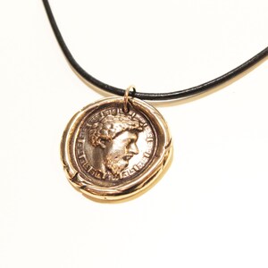 Marcus Aurelius Necklace, Memento Mori, Stoicism Jewelry, Wax Seal ...