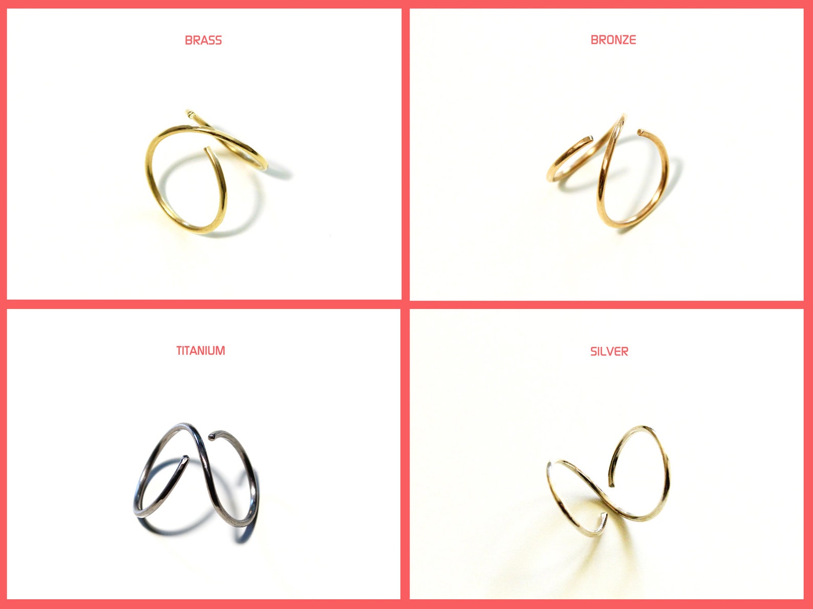 Finger Hypermobility, Arthritis Splint Ring in Brass, Bronze, Titanium ...