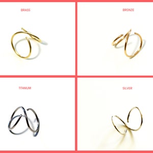 Finger Hypermobility, Arthritis Splint Ring in Brass, Bronze, Titanium ...