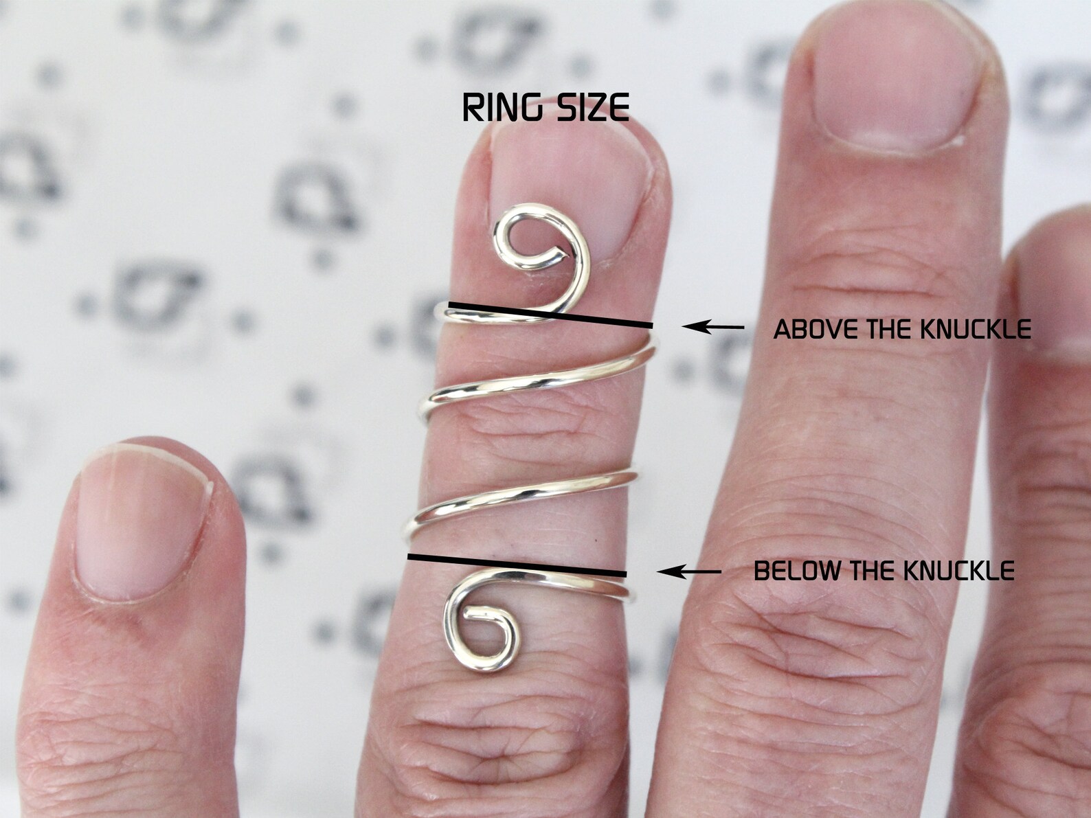 Trigger Finger Splint Ring in Brass Bronze Titanium or - Etsy