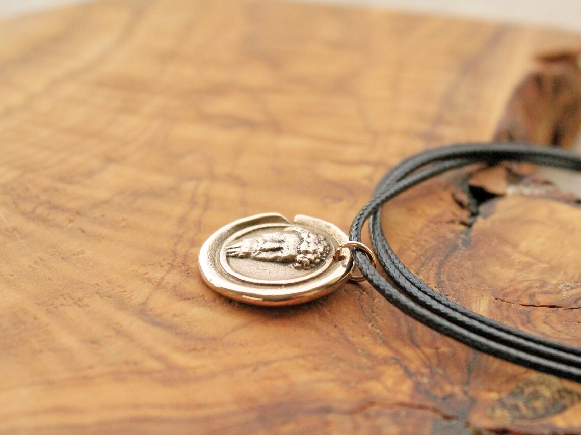 Marcus Aurelius Necklace Stoicism Coin Intaglio Necklace - Etsy