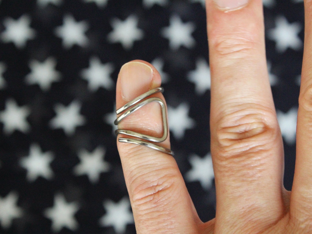 Arthritis Ring, Lateral Deviation Bending Sideways Finger Splint ...